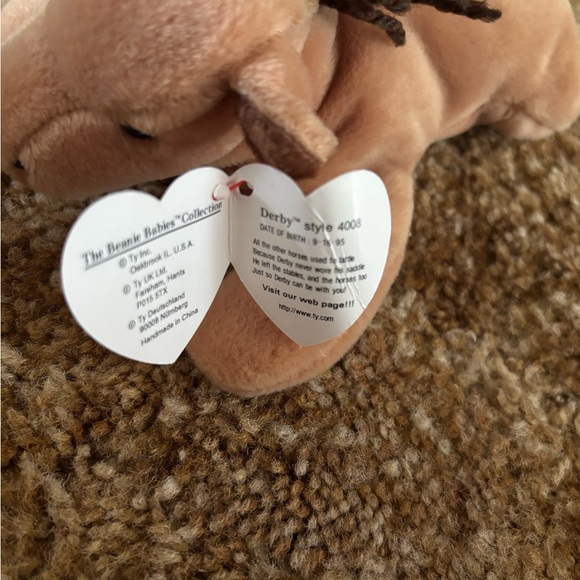 Ty | Toys | Ty Beanie Baby Derby The Horse | Poshmark